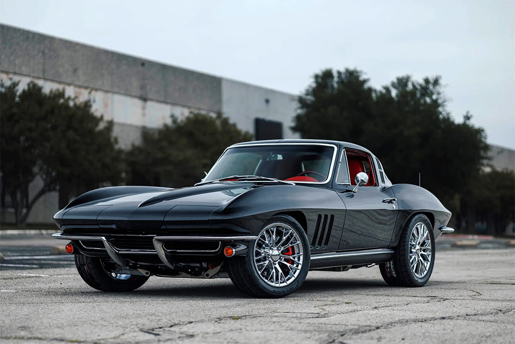 Corvettes for Sale: LS2-Powered 1965 Corvette Restomod on BaT ...