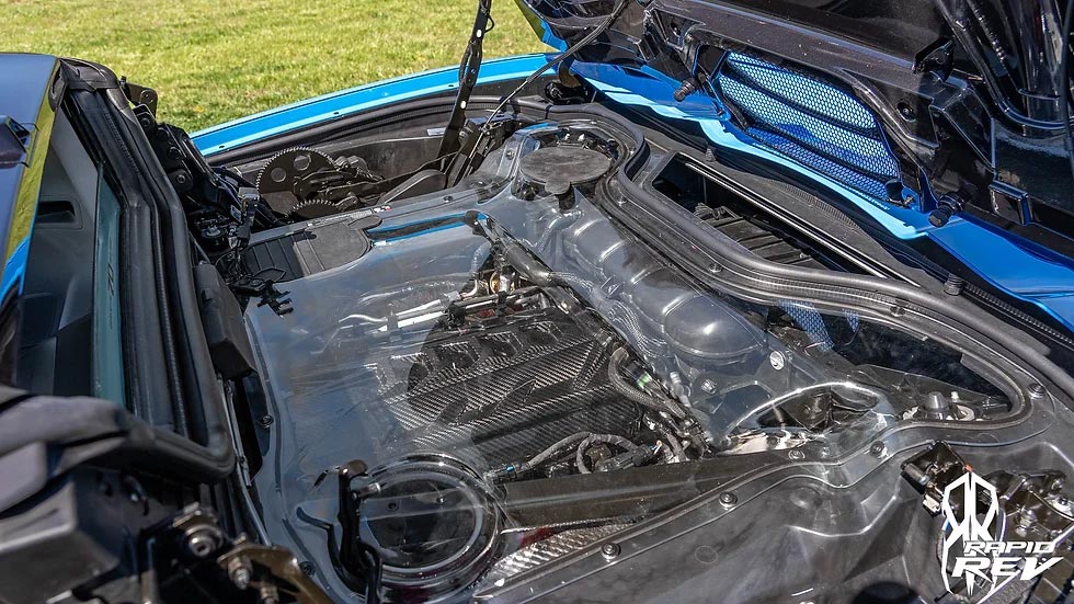 Save $150 on RapidRev's C8 Carbon Fiber Engine Cover Bundle - Corvette ...