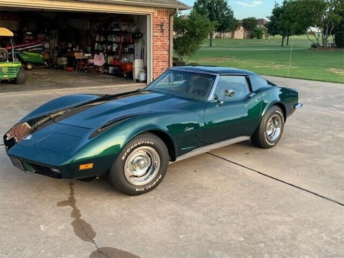 Corvettes for Sale: L82/4-Speed 1973 Corvette in Rare One-Year-Only ...