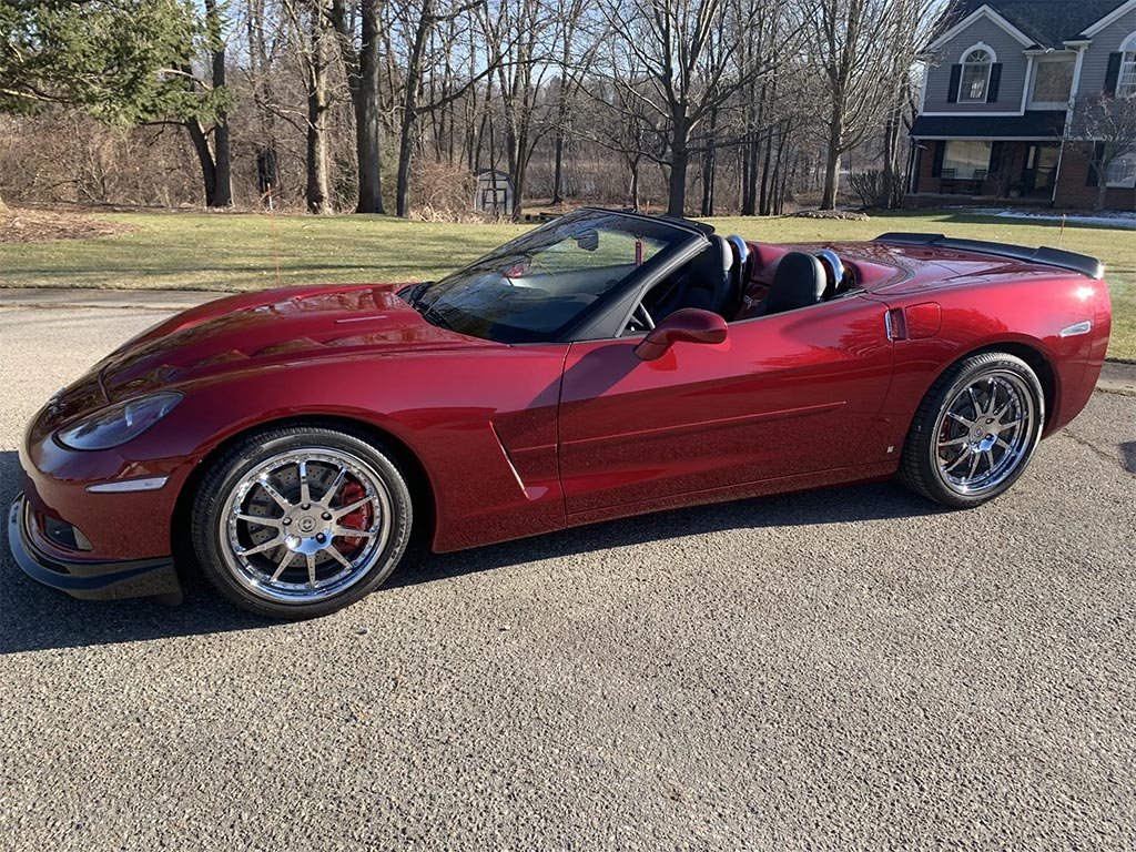 Corvettes for Sale: 1,400-Mile 2007 Corvette Convertible on BaT ...