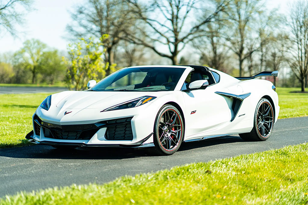 Corvettes for Sale: 70th Anniversary 2023 Corvette Z06 with 648 Miles ...