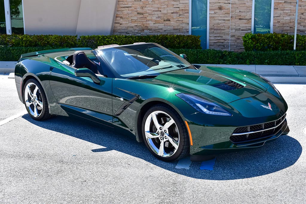 Corvettes for Sale: Lime Rock Green 2014 Corvette Premiere Edition ...