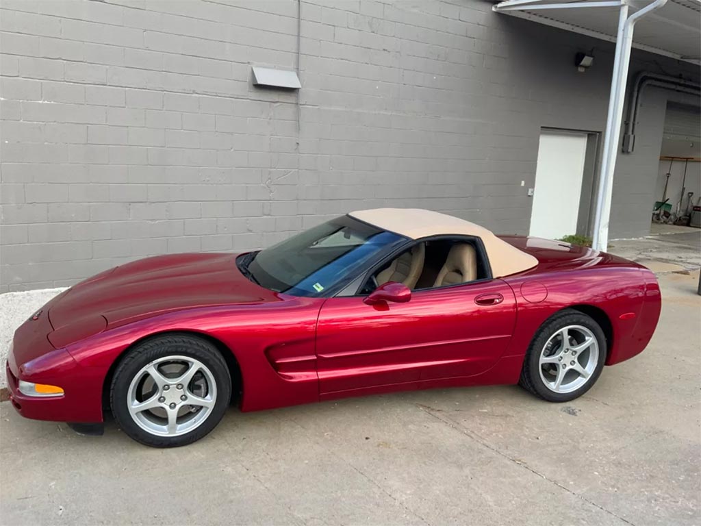 Corvettes for Sale: One-Owner 2004 Corvette Convertible with Only 1,327 ...