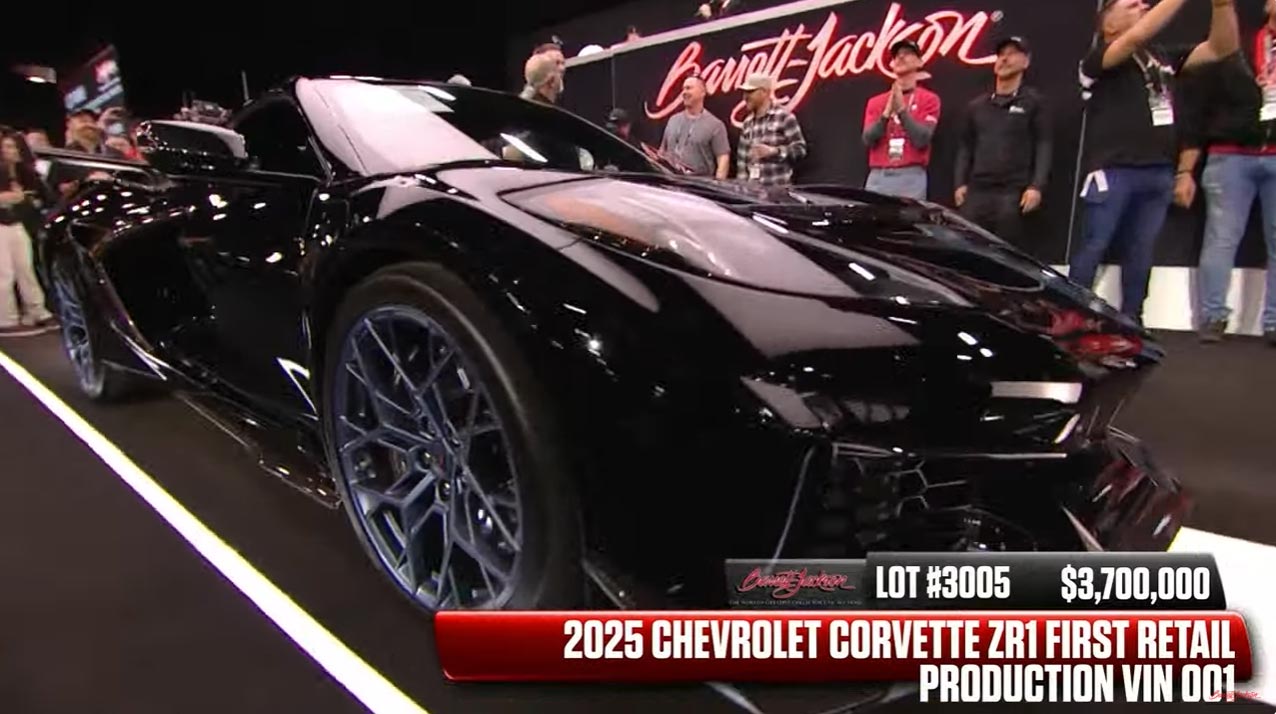 [VIDEO] First 2025 Corvette ZR1 Sells for $3.7 Million at Barrett ...