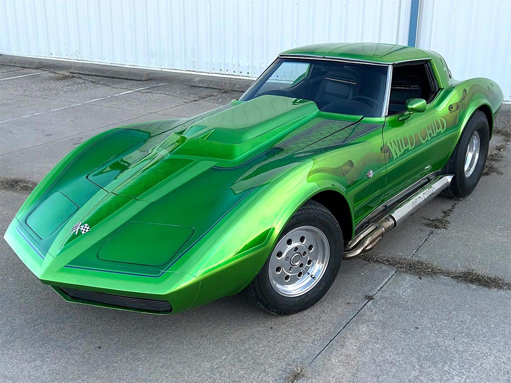 Corvettes for Sale: Pro-Street 548ci 1974 Corvette Split Window on BaT ...