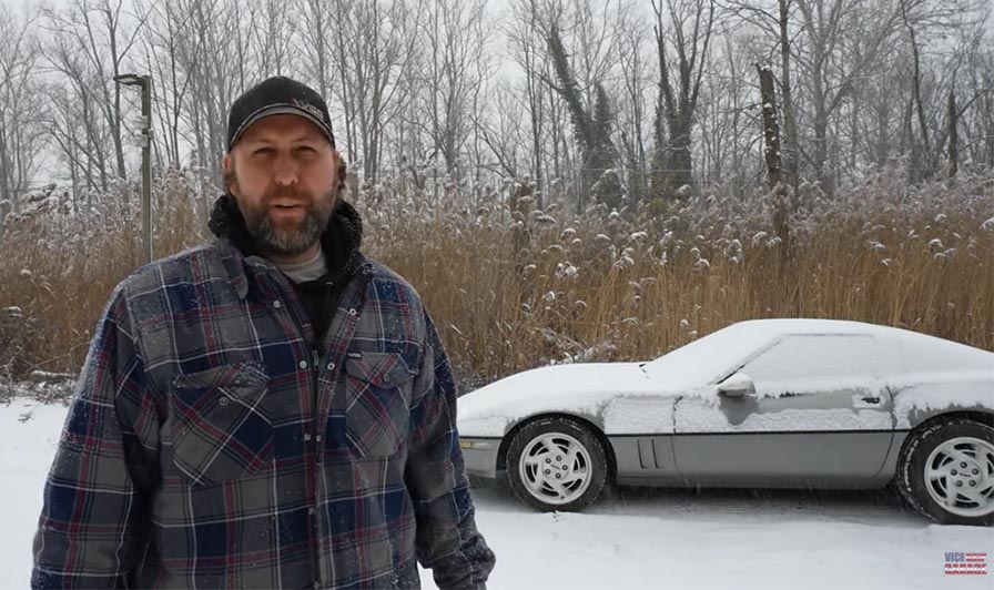[VIDEO] Driving a 1,000 Miles in the Snow with a 40 Year Old Corvette ...