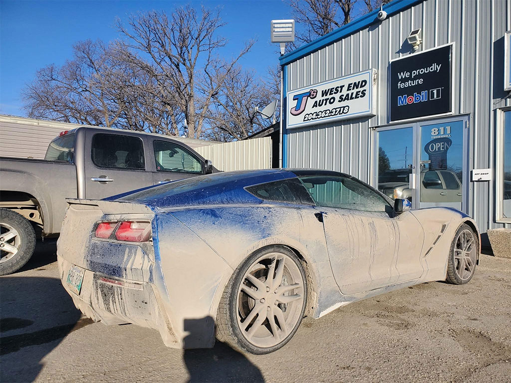 Crossing the Line: Has this Filthy High Mileage C7 Corvette Been Abused ...