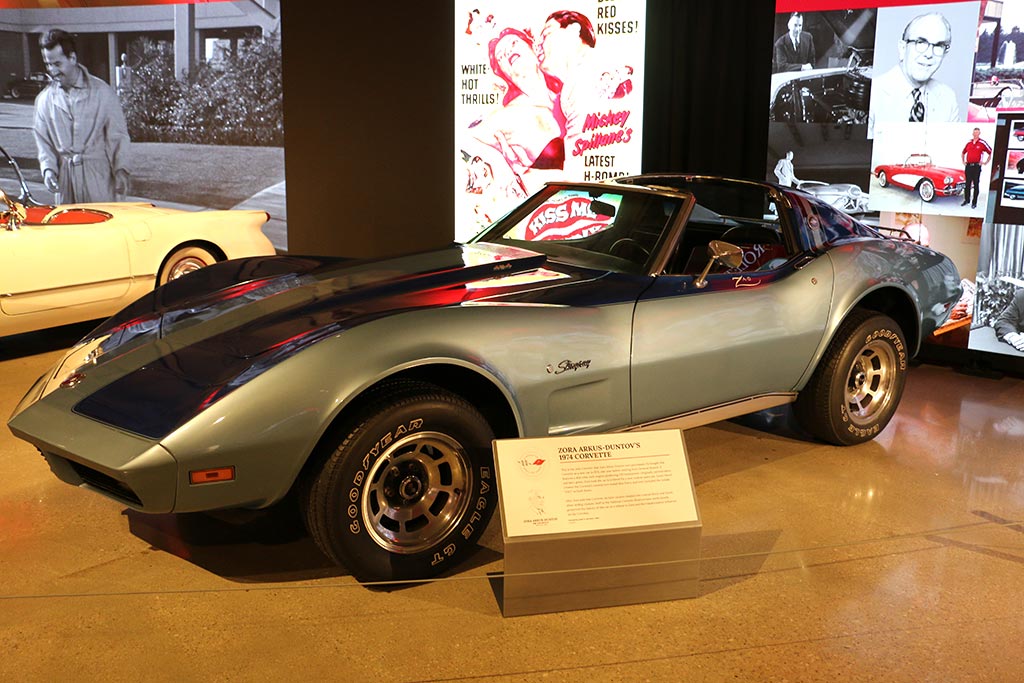 Corvette Museum Debuts 1974 Stingray Owned by Corvette's First Chief ...