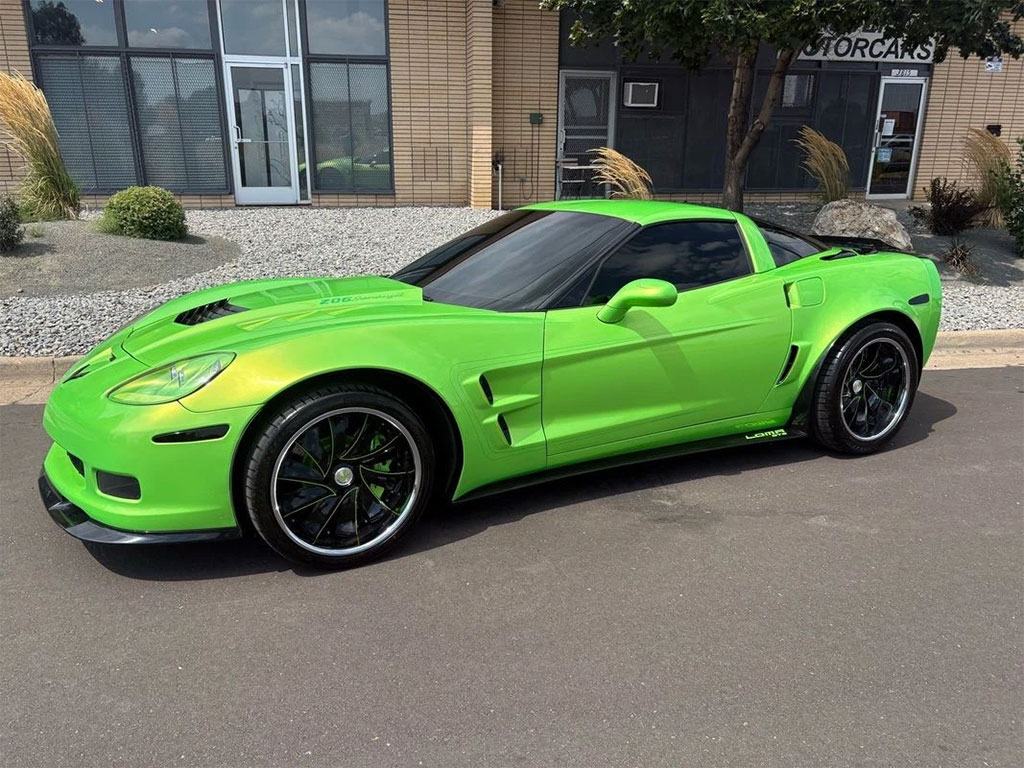 Corvettes for Sale: Wild Supercharged 2008 Corvette Z06 Show Car ...