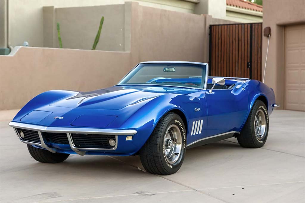Corvettes for Sale: No Reserve on this 1968 Corvette Convertible ...