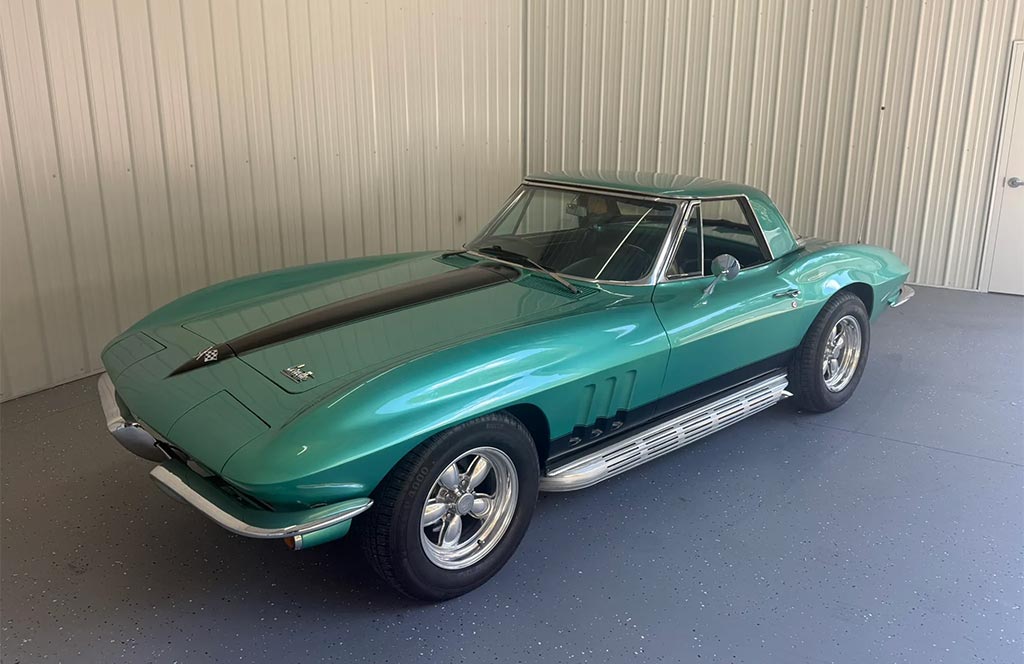 Corvettes for Sale: Customized 1966 Corvette Sting Ray Convertible on ...