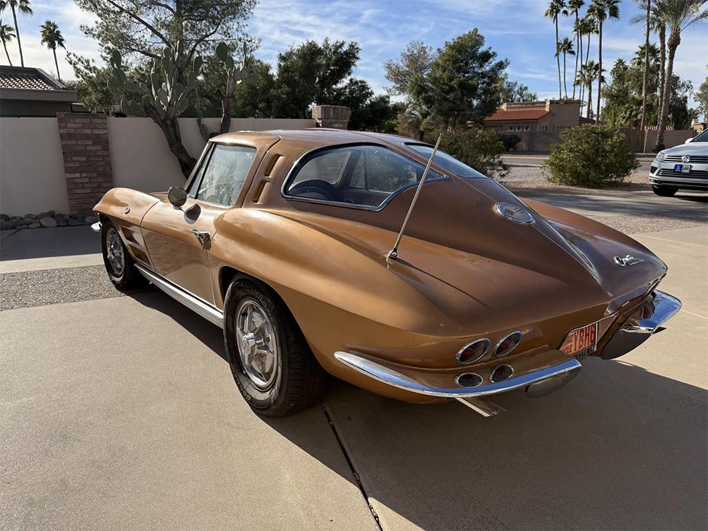 Corvettes for Sale: 400ci-Powered 1963 Corvette Split Window Project On ...
