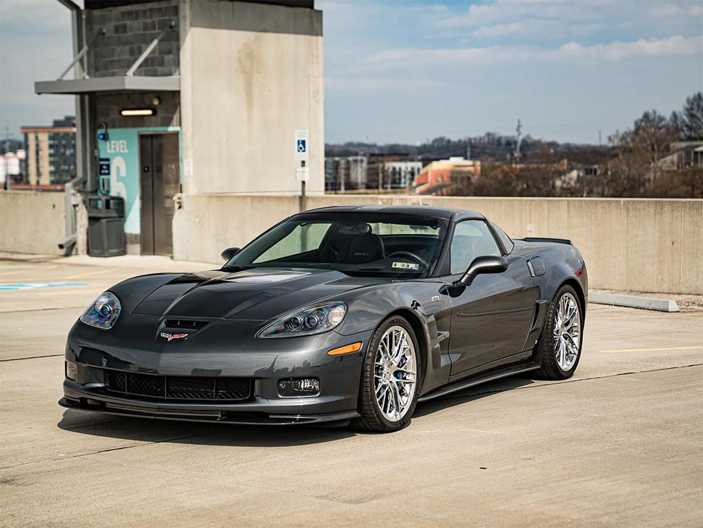 Corvettes for Sale: 4,900-Mile 2009 Corvette ZR1 Offered on BaT ...